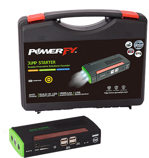 POWERFY ORIGINAL | MADE FOR GASOLINE CARS - Powerfy™ It - Portable Jump ...